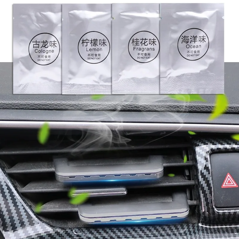 Car Perfume Tablets Auto Solid Diffuser Tablet Air Vent Perfume Air ...