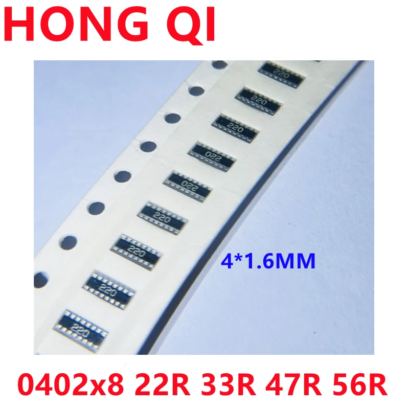 100pcs-0402-8-0602-8-16P8R-2-8P-SMD-Network-Resistor-Array-0R-10R-22R ...