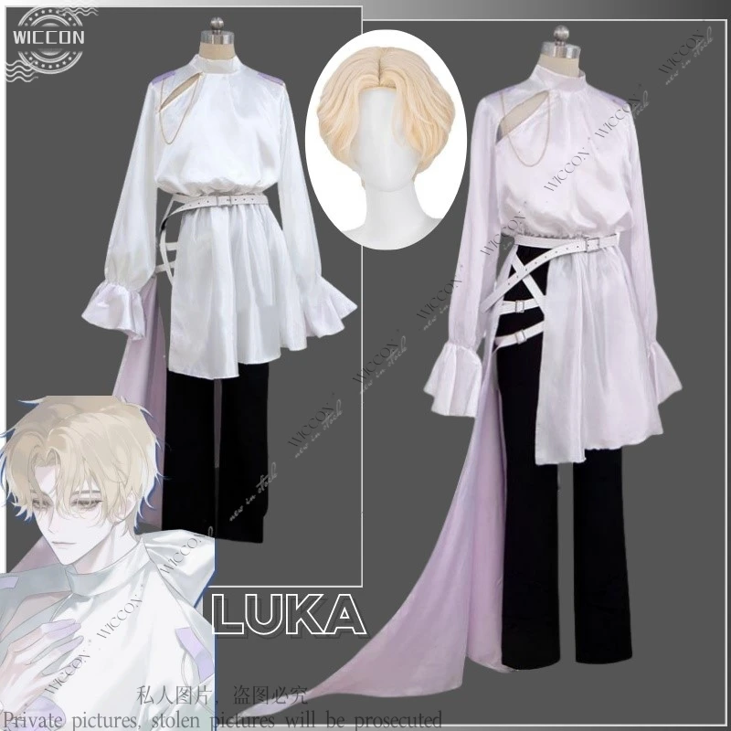 Luka-Cosplay-Alien-Stage-Costume-Wig-Fancy-Party-Clothing-Tailing-Suit ...