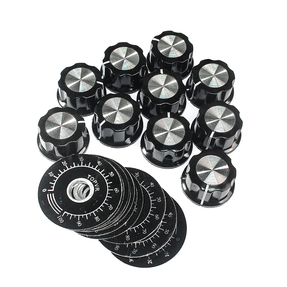 Juego-de-perillas-de-potenci-metro-Dial-de-perilla-de-MF-A03-perilla-de ...