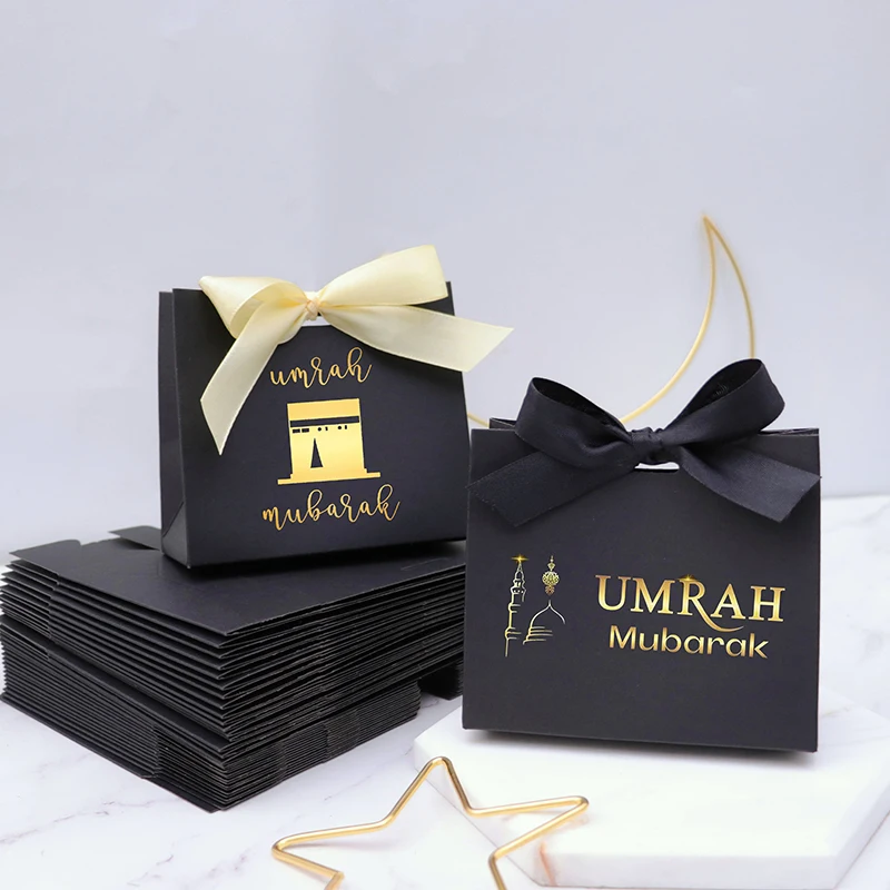 5pcs-black-umrah-mubarak-candy-boxes-Muslim-Islamic-Ramadan-Kareem ...