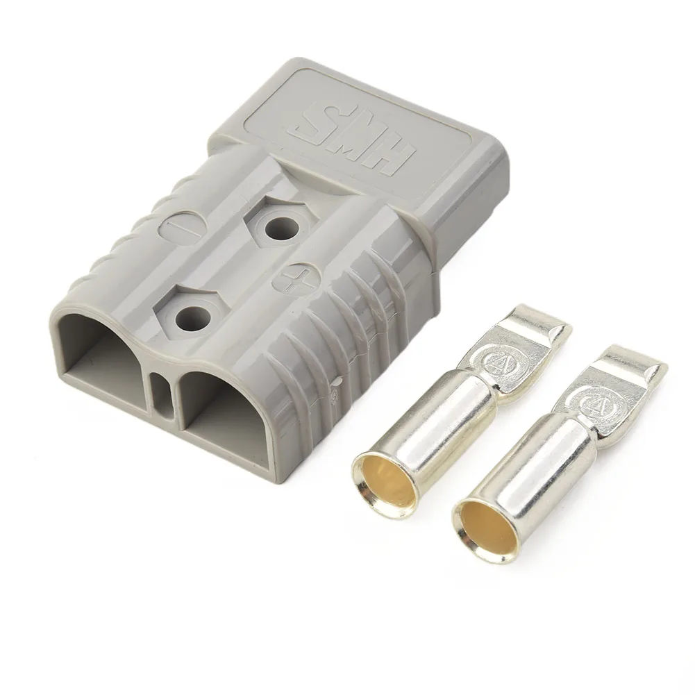 Plug-600V-Double-Pole-Current-Plug-Connector-50A-120A-175A-350-Amp-Grey ...
