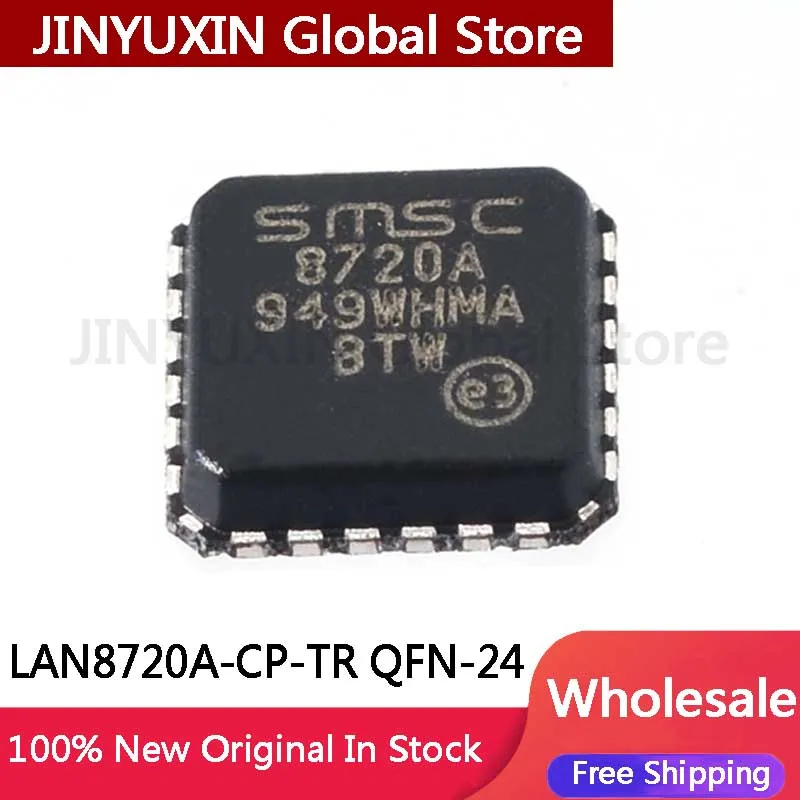 5Pcs New Original LAN8720A LAN8720A CP TR 8720A QFN24 Ethernet ...