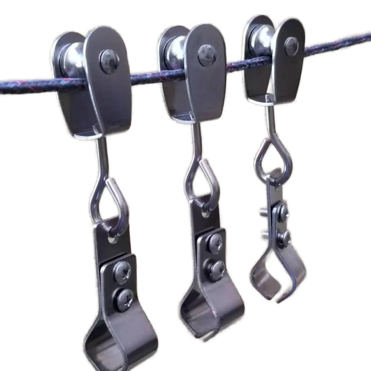 10PC-Pulley-Pipe-Clamps-100-SUS-304-Retractable-Awning-Sliding-Hardware ...