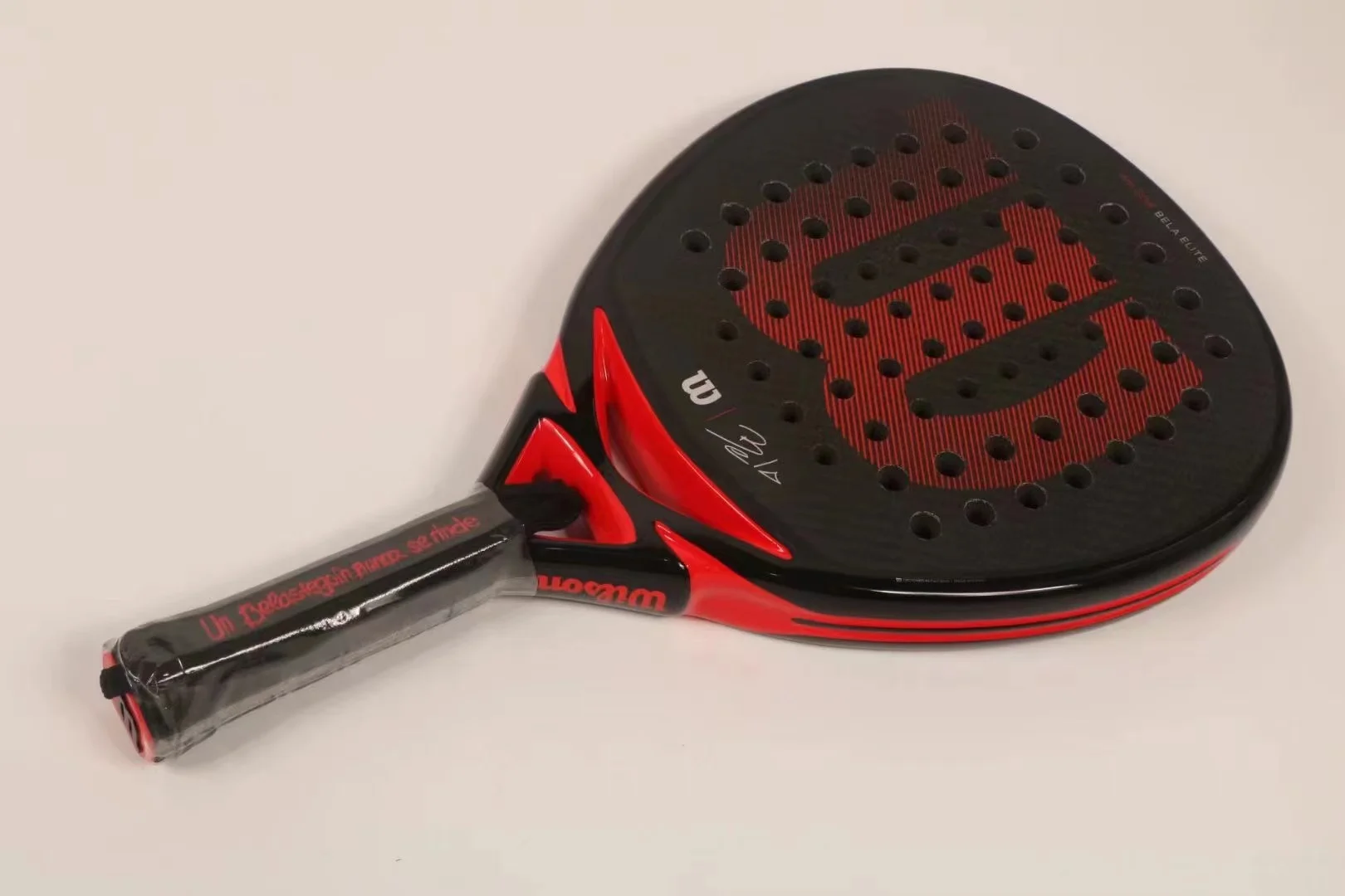 W Padel Racket Porfessional Series Palas 3 Layer Carbon Fiber Board ...