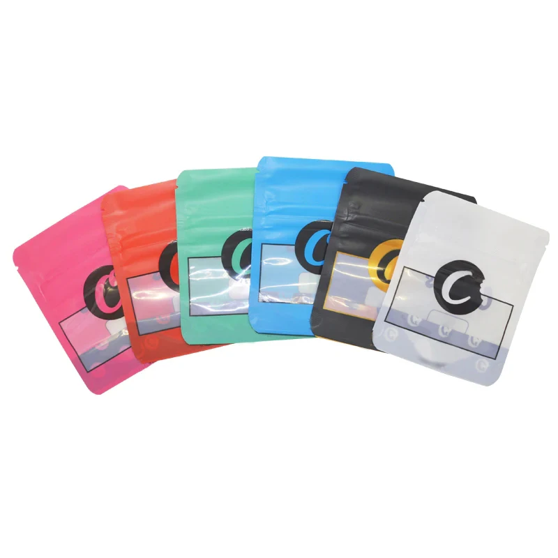 100PCS-3-5g-7g-28g-Color-Cookies-Stand-Up-Zipper-Bag-Empty-Edibles ...