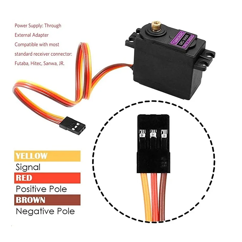 Metal Gear Servo Motor Mg996r Arduino Mg996r Servo Motor, 51% OFF