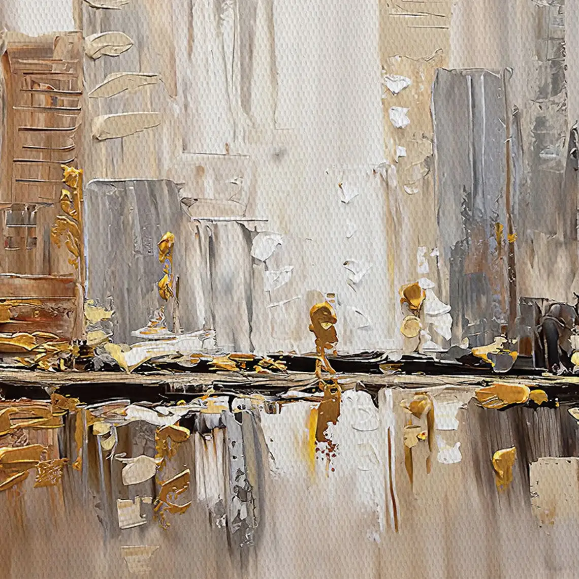 Abstract Urban Painting