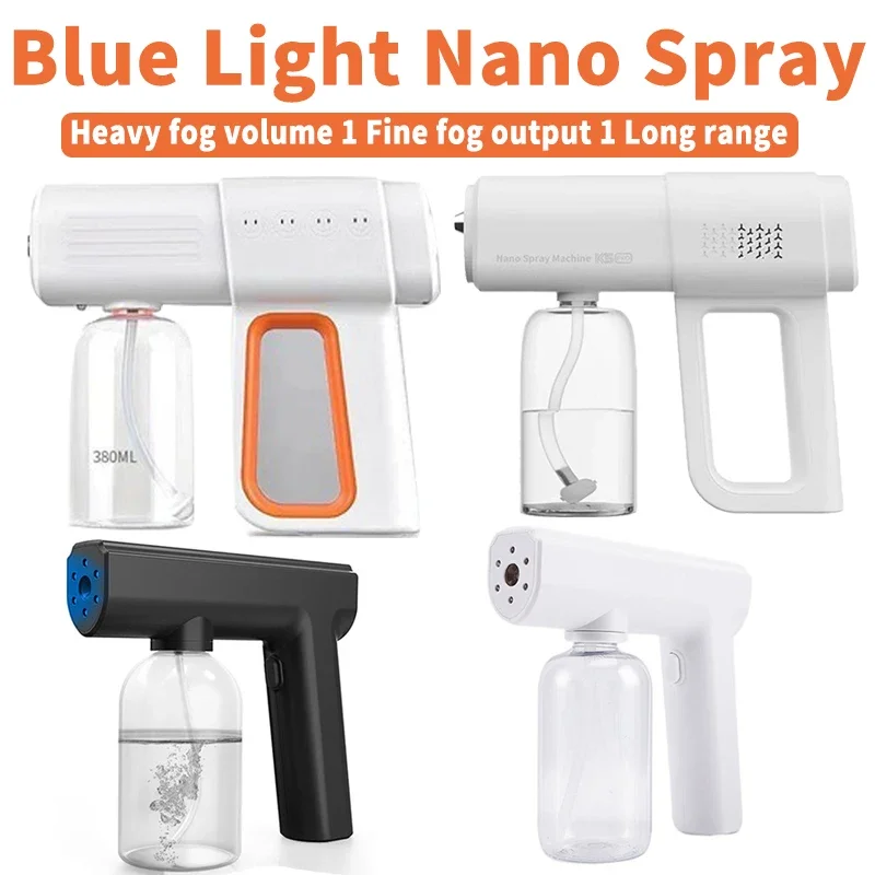 NEW-Upgrade-Barber-Nano-Blue-Light-Sprayer-Wireless-USB-Electric ...