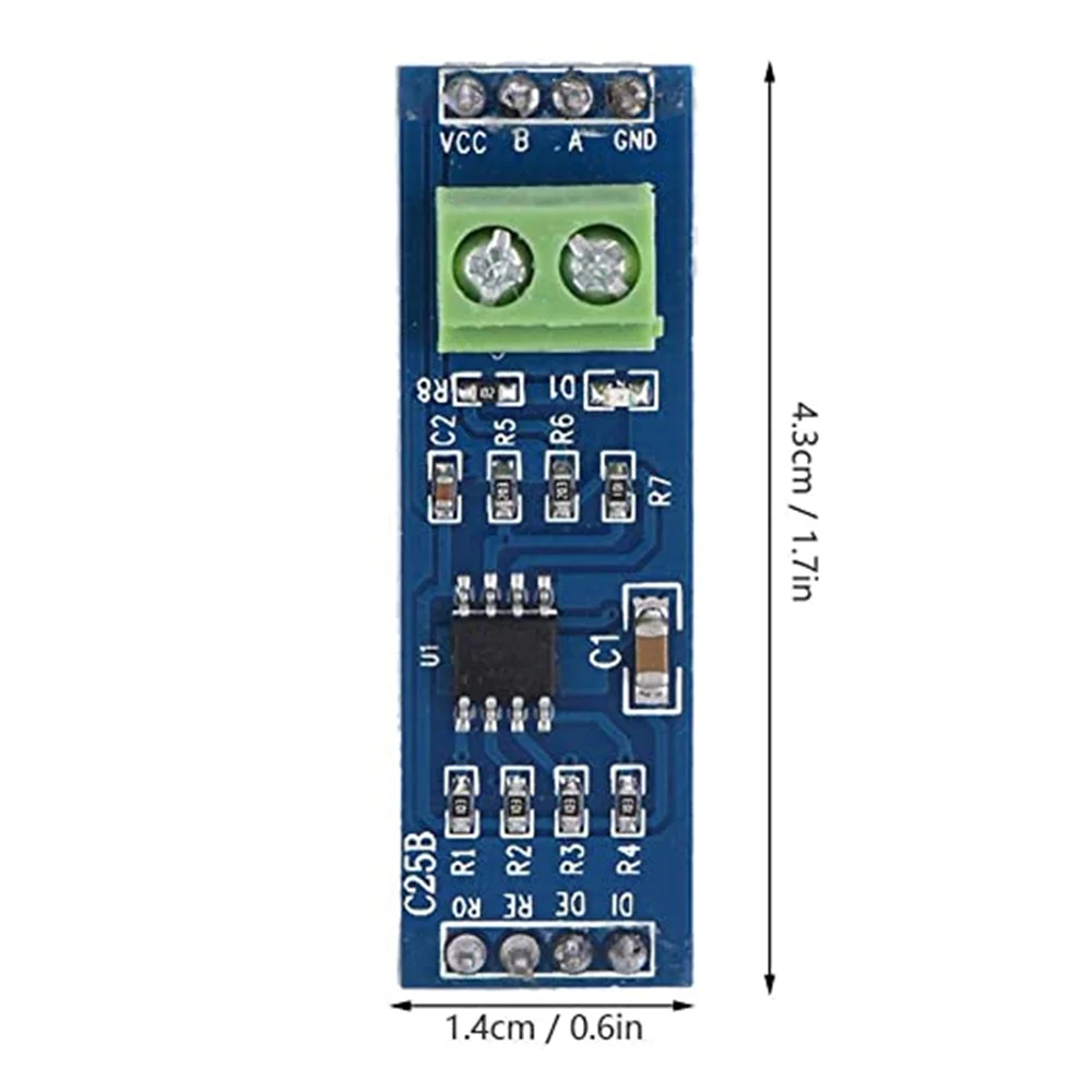 MAX485 Module RS-485 TTL Turn To RS485 MAX485CSA Converter Module For ...