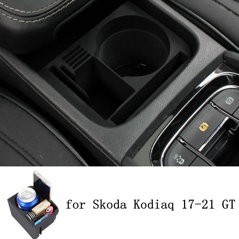 1pc-ABS-Black-Car-Central-Console-Storage-Box-Armrest-Box-Organizer-Cup ...