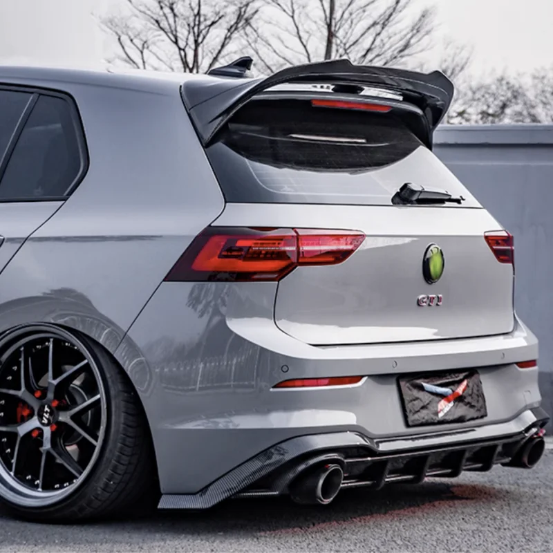 For-Volkswagen-VW-GOLF-8-MK8-GTI-20-2023-Carbon-Fiber-Tail-Wing-Rear ...