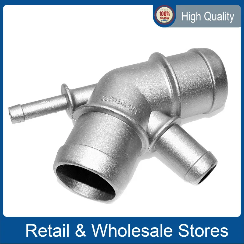 1J0121087C Aluminium Coolant Hose Connector Cooling System Hoses Clamps ...