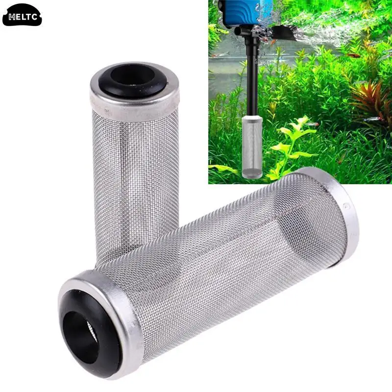Aquarium-Inflow-Inlet-Filter-Stainless-Basket-Mesh-Net-Filter-Guard ...