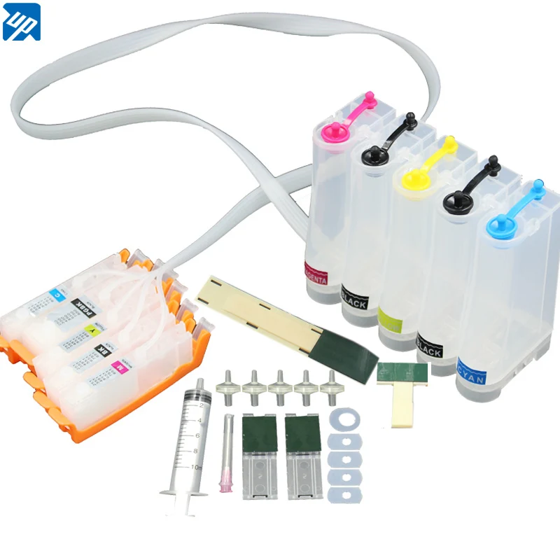 Canon用の空のciss,pixus p7230 ip8730 mg5430 mg5630 mx923 mx723 mg5530 ...