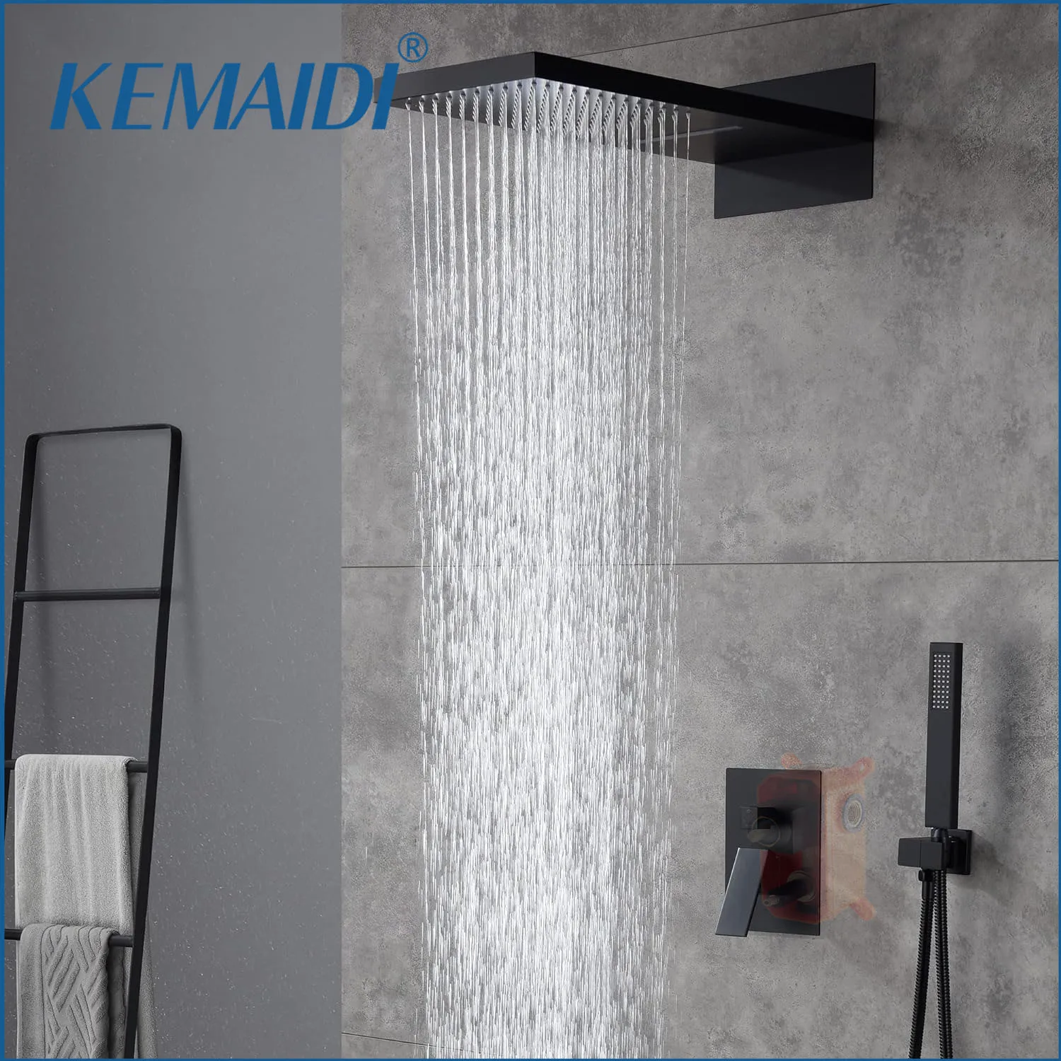 KEMAIDI-Luxury-Waterfall-Rain-Shower-System-with-Handheld-Spray-22 ...