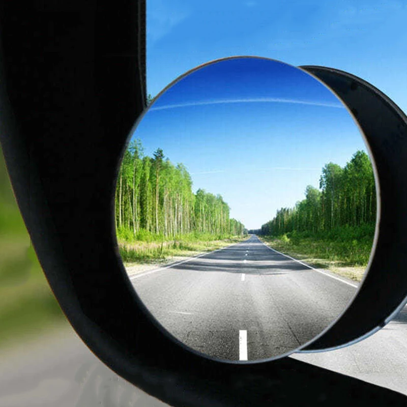 Car-Blind-Spot-Mirror-Frameless-Round-Mirror-360-Degree-Wide-angle ...