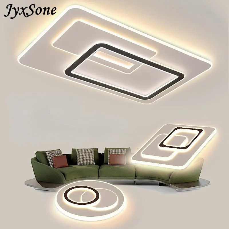 Household-New-Plastic-Led-Ceiling-Lamp-Circular-Living-Room-Bedroom ...