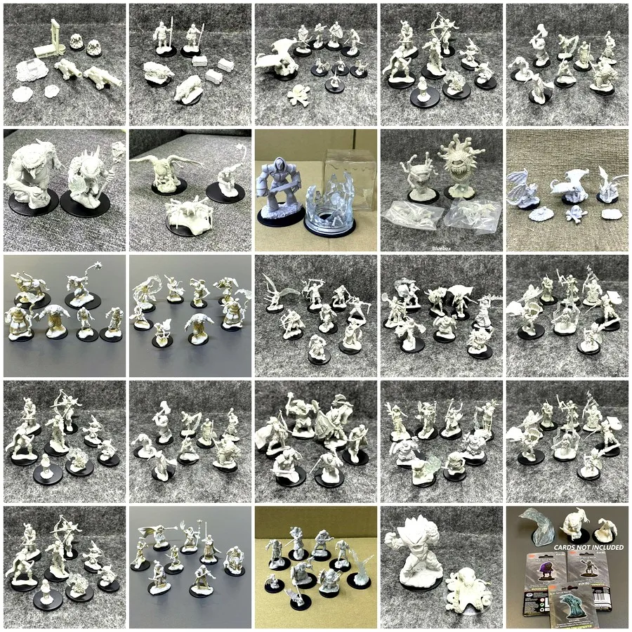 Set Nolzur's Panthfinder Battles Deep Cuts Elf Dwarf Fighter Druid ...