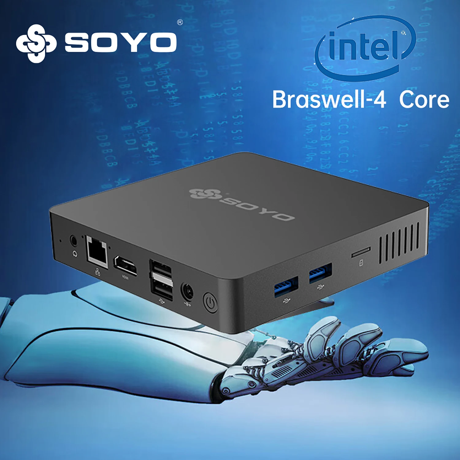 SOYO-M3-Air-Mini-PC-PC-poderoso-8GB-de-RAM-128GB-Intel-J3710-Windows-11 ...