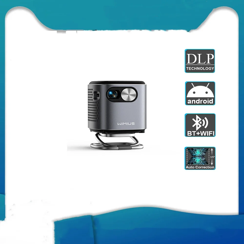 2024-NEW-DLP-Mini-Projector-Q2-1080P-HD-Support-Smart-Android-WIFI ...