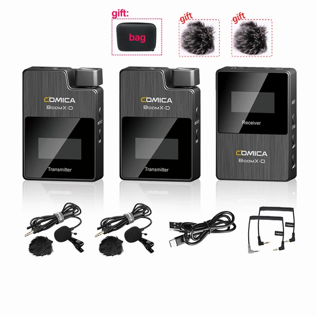 COMICA BoomX-D D1 D2 UC1 UC2 Wireless Microphone For, 50% OFF