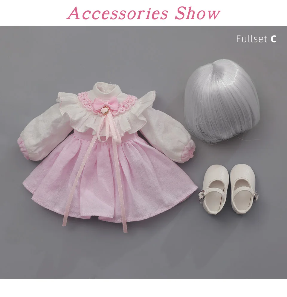 Shuga Fairy Sapphire 1/6 BJD Doll Dundun Body Resin Toys For Kids Pink ...