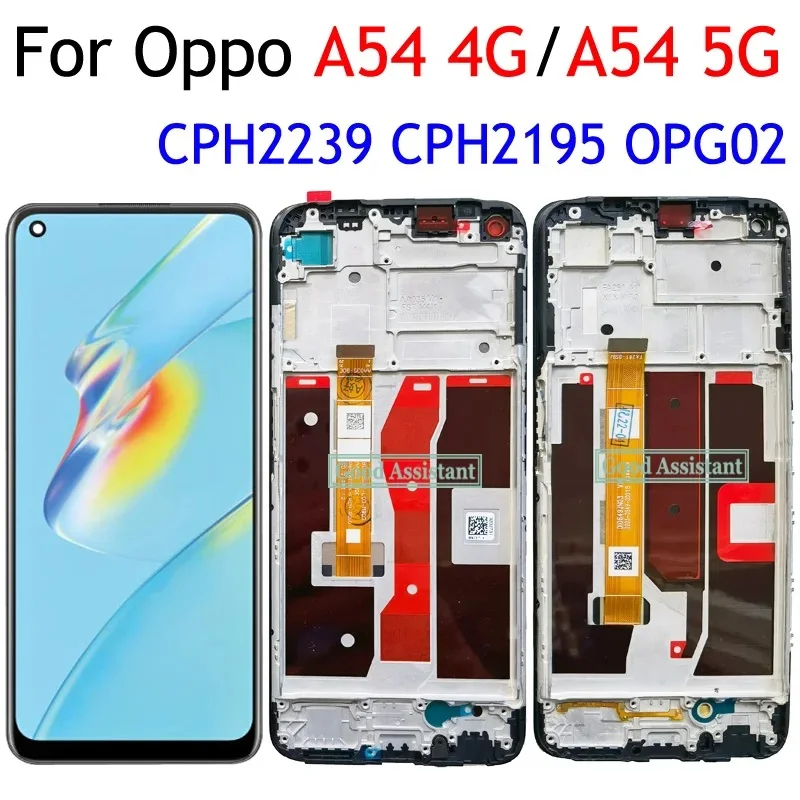 Black-6-5-Inch-For-Oppo-A54-4G-CPH2239-Oppo-A54-5G-CPH2195-CPH2303-LCD ...