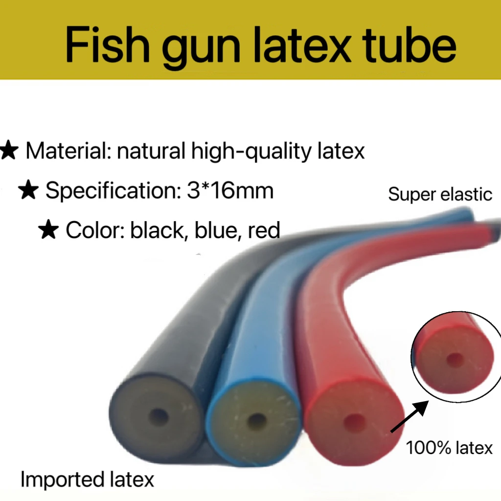 100-Brand-New-50-Meter-Harpoon-Fishing-Sling-Spear-Gun-With-Rubber-Tube ...