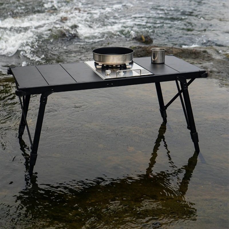 Outdoor-Aluminium-Alloy-Plate-Table-Egg-Roll-Table-Camping-Folding ...