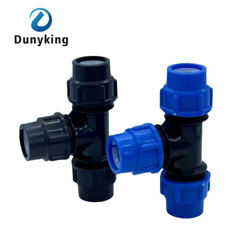 PE-pipe-fittings-three-way-quick-joint-tap-pipe-fittings-plastic-Tube ...