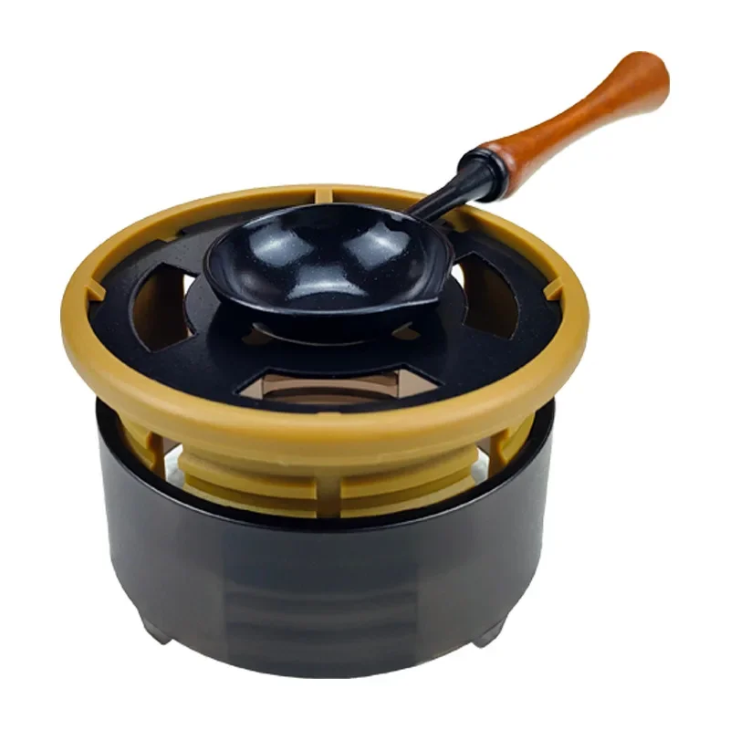 Safe-Wax-Seal-Stamp-Kit-Flame-Retardant-Non-stick-Furnace-with-Spoon ...