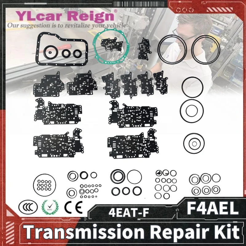 F4AEL 4EAT-F Automatic Transmission Overhaul Repair Kit Clutch Rebuild ...