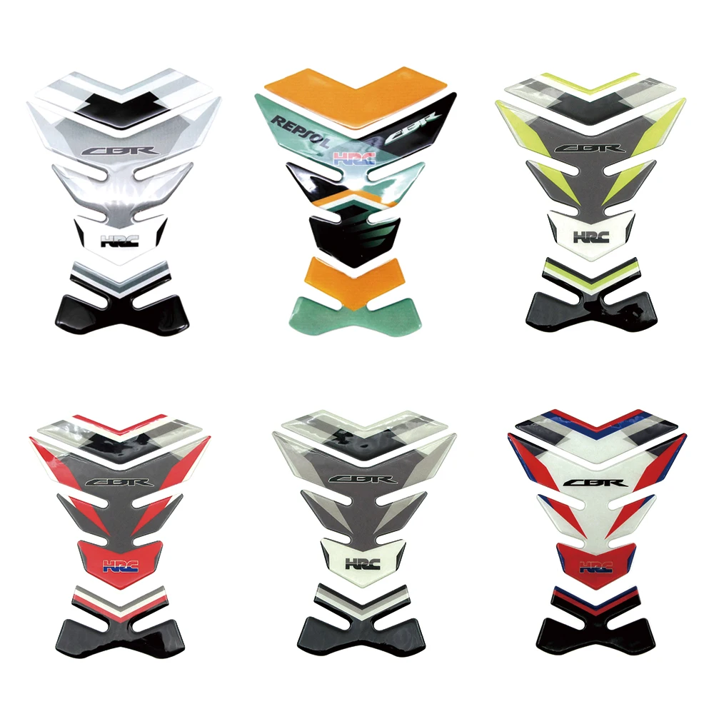 Motorcycle Fuel Tank Reflective Stickers Cover Pad Decoration Decals ...