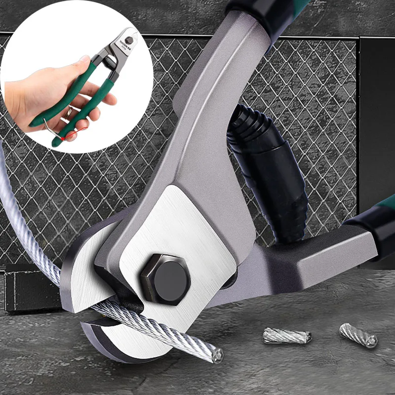 1-Pack-Wire-Rope-Cutter-8-Inch-Wire-Rope-Scissors-Bike-Brake-Shift-Wire ...