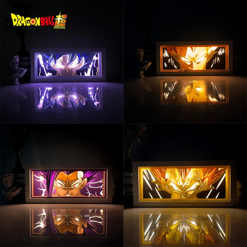 3D-LED-Light-Box-Dragon-Ball-Z-Son-Goku-Kakarotto-Vegeta-Anime-Action ...