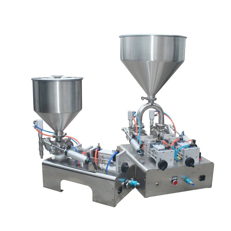 Filling-machine-pneumatic-Piston-Filler-Mini-table-style-filler-Paste ...