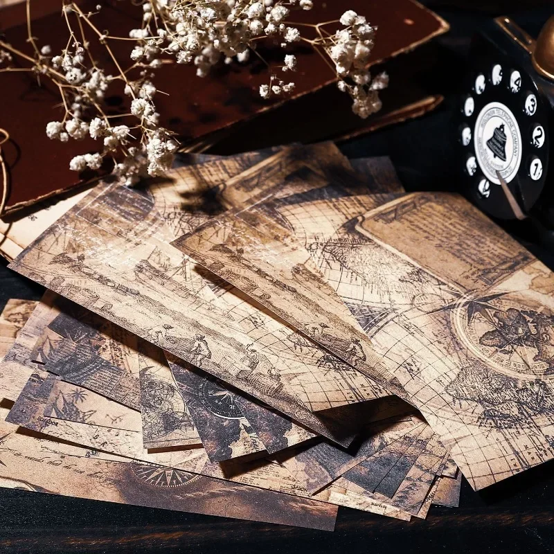 20sheets Maritime Exploration Series Ocean Navigator Scrapbooking ...