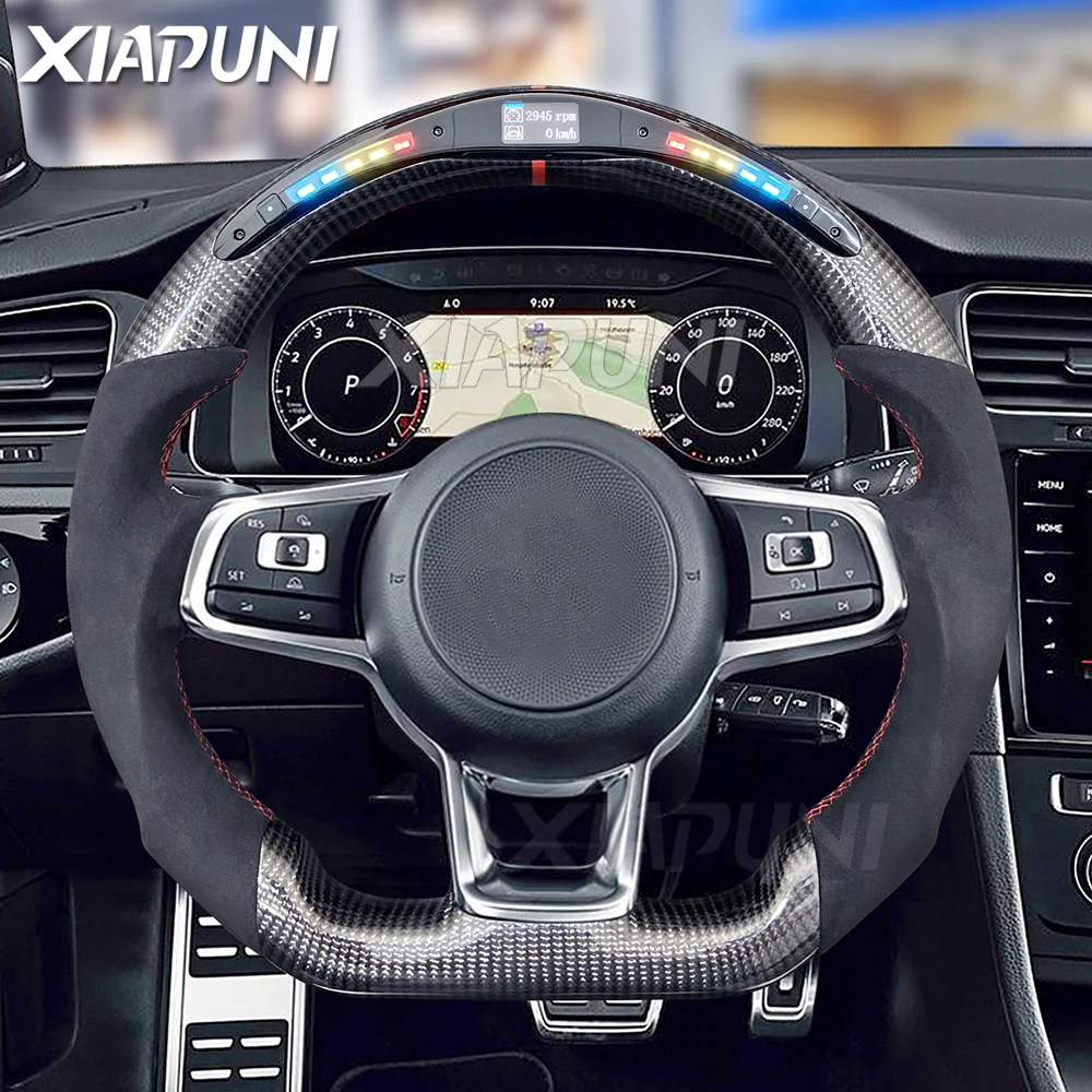 Customizable LED Steering Wheel for VW Golf 7 MK7/Mk7.5 GTI Scirocco ...