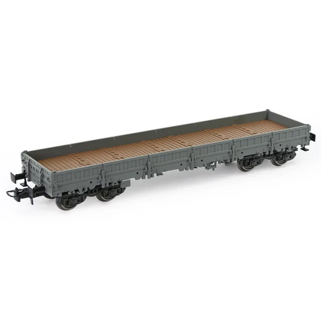 Evemodel Trains - HO Scale 40' Low-side Flat Car 1:87 Model Wagon ...