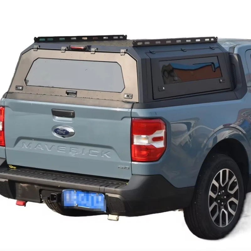 Deluxe-Waterproof-Pickup-Canopy-Camper-Shell-Truck-Topper-For-Ford ...