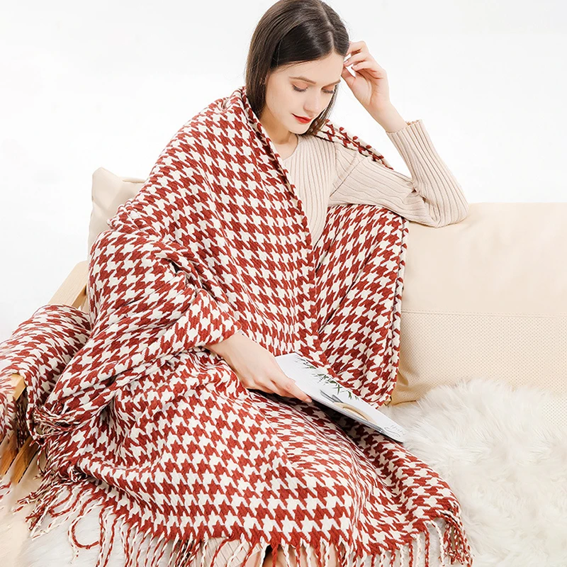 Houndstooth Snuggie