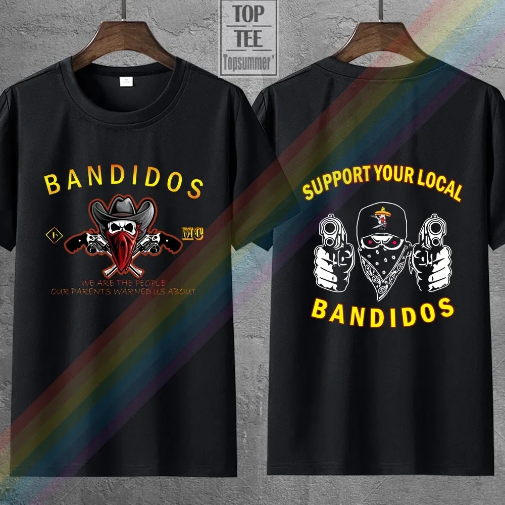 2020-New-Support-Your-Local-Bandidos-Mens-Black-T-Shirt-Bandidos-Mc ...