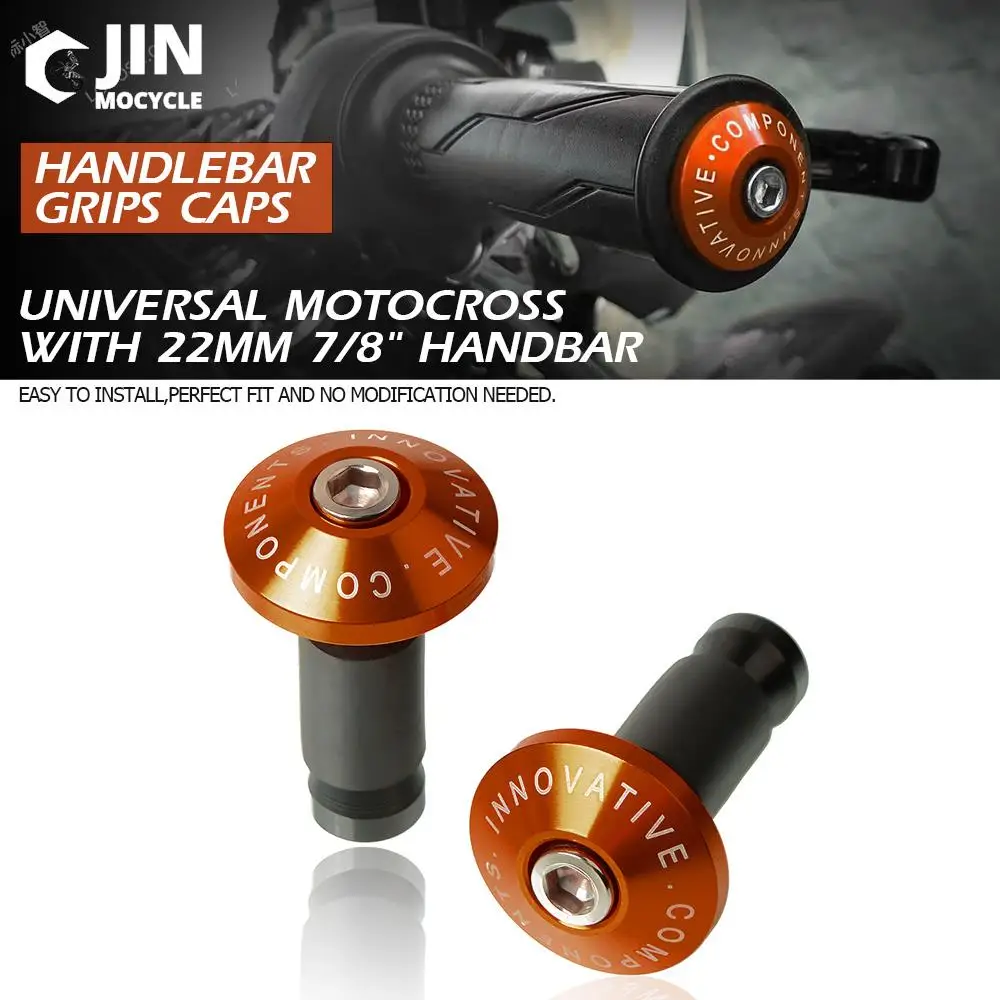 Motocross Handle Bar Ends Cap Anti Vibration Silder Plug For K-T-M 65 ...