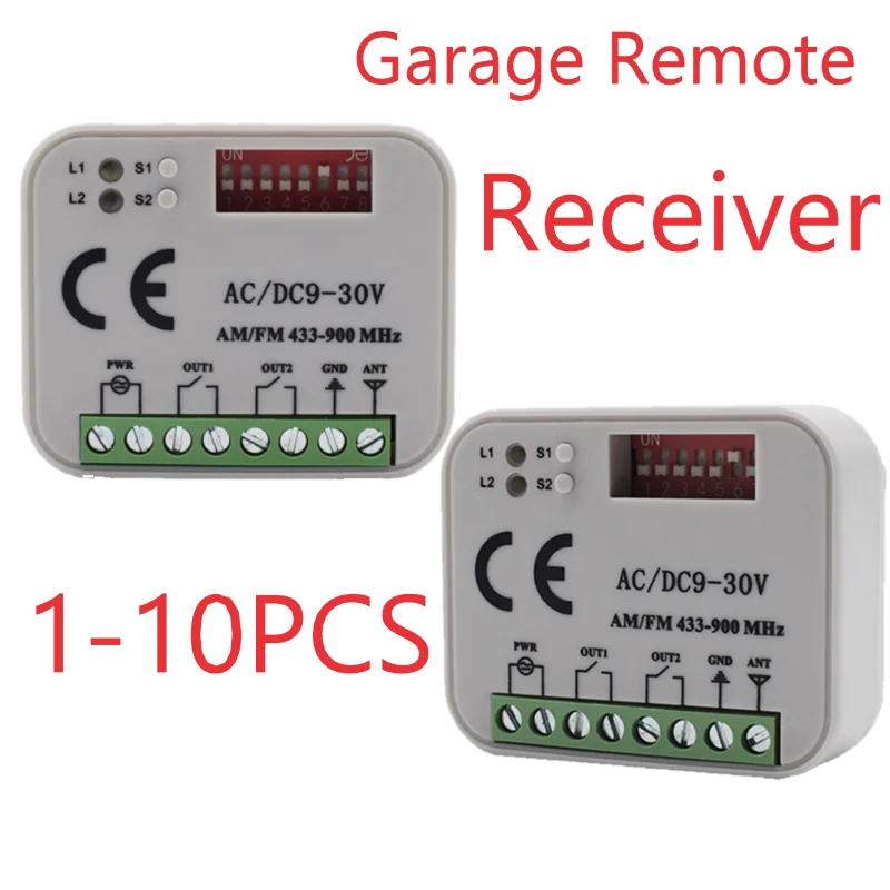 1-10PCS-MARANTEC-Hormann-287MHz-900MHz-Rolling-Code-Remote-Control ...