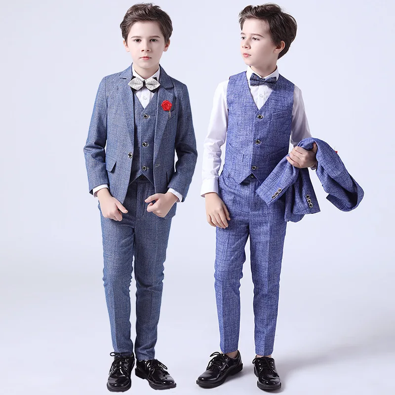 Children-s-Formal-Photography-Dress-Flower-Boys-Wedding-Party ...