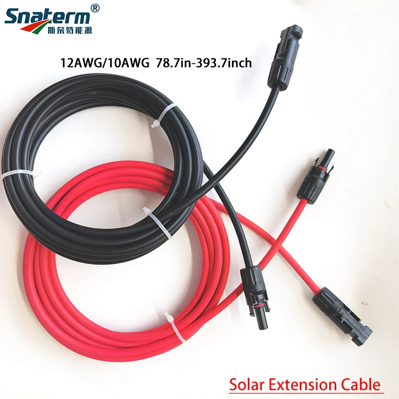 Solar-Panel-Cable-Wire-Extension-PV-Cable-DC-Rated-4mm-6mm-12AWG-10AWG ...