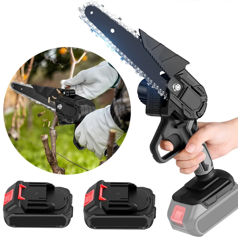 6inch-Electric-Pruning-Saw-Cordless-Chainsaw-Rechargeable-Highly ...