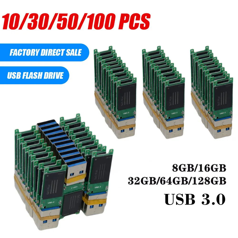 1-100pcs-wholesale-chip-USB-3-0-flash-memory-8GB16GB32GB-64GB-128G-USB ...