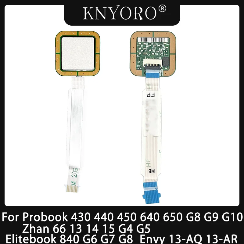 New Fingerprint Reader For HP Probook 430 440 450 640 650 G8 G9 G10 ...